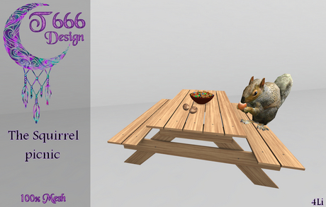 Second Life Marketplace - - The Squirrel picnic
